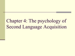 Psychology of language | PPT