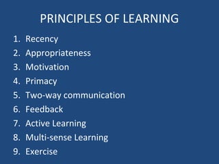 Psychology of Learning | PPT | Education