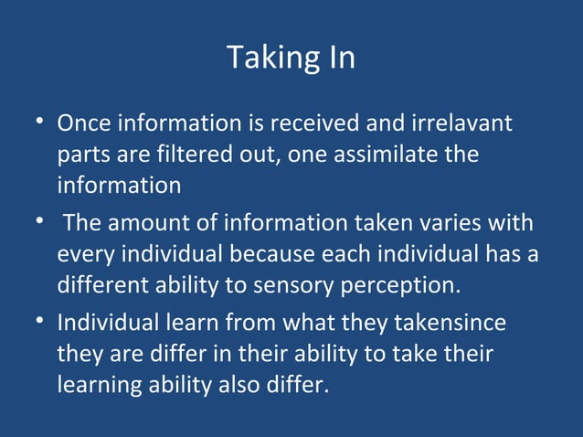 Psychology of Learning | PPT | Education