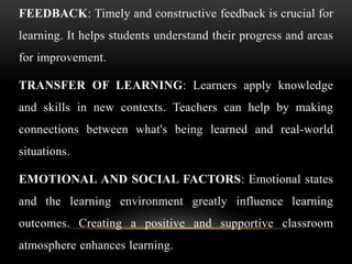 PSYCHOLOGY OF LEARNING.pptx