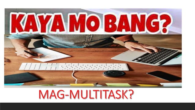Psychology of Multitasking by DR. RHEA FISER.pptx | Brain and Nervous ...