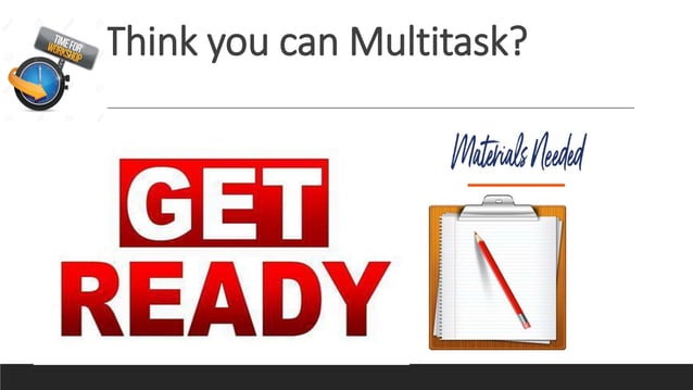 Psychology of Multitasking by DR. RHEA FISER.pptx | Brain and Nervous ...