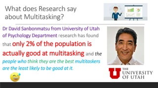 Psychology of Multitasking by DR. RHEA FISER.pptx