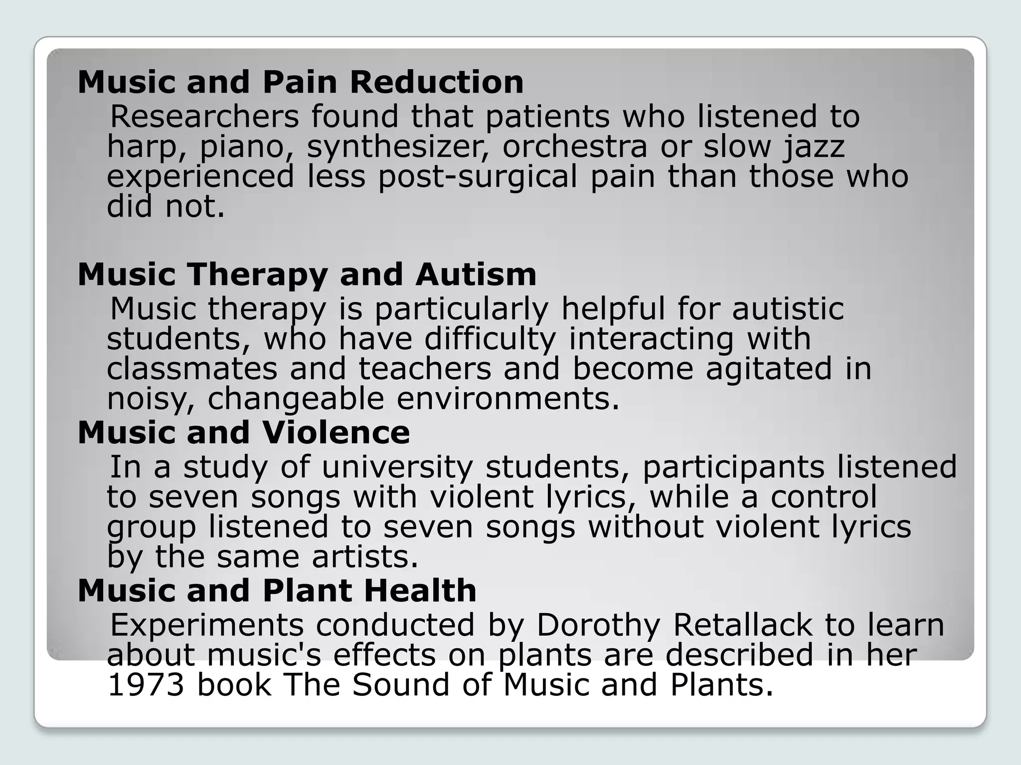 Psychology of music | PPTX