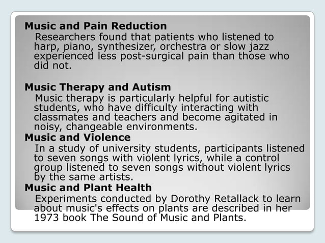 Psychology of music | PPTX