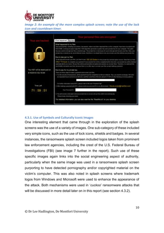 Exploring the Psychological Mechanisms used in Ransomware Splash ...