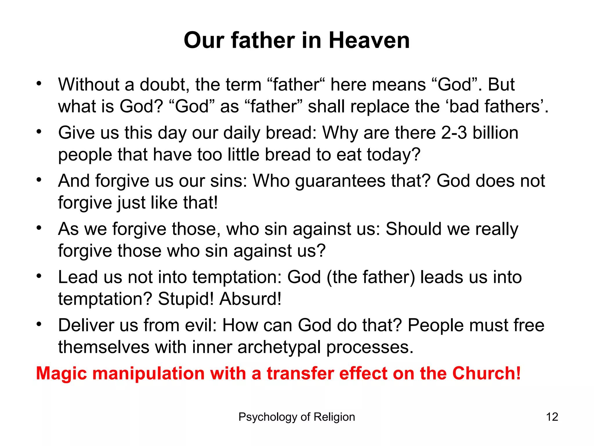 Psychology of Religion | PPT