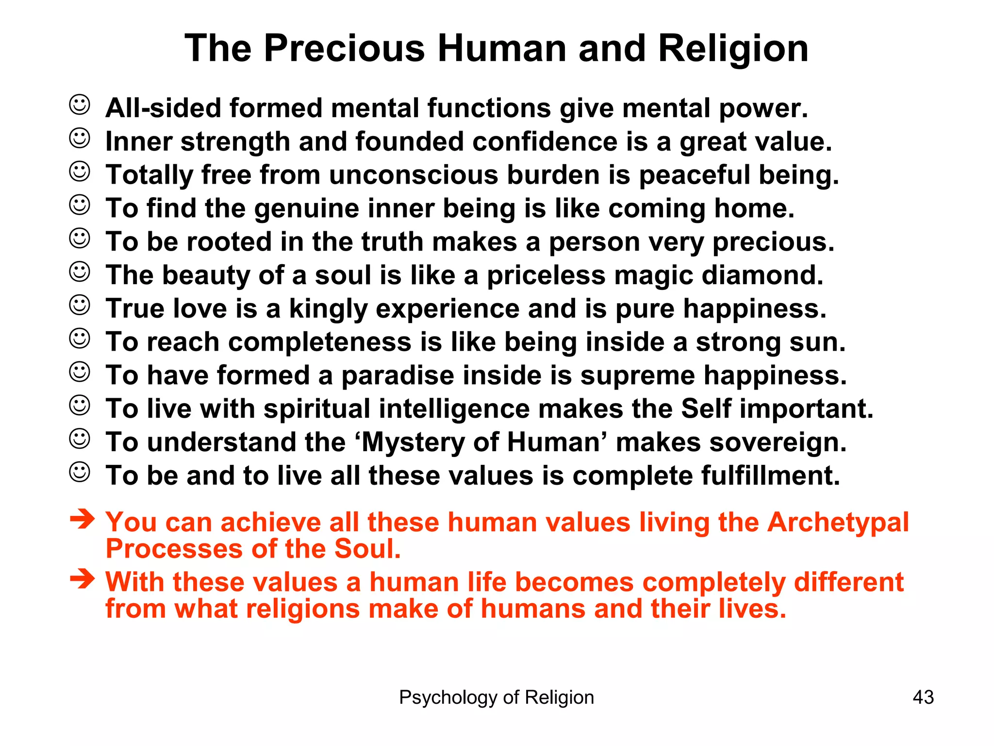 Psychology of Religion | PPT