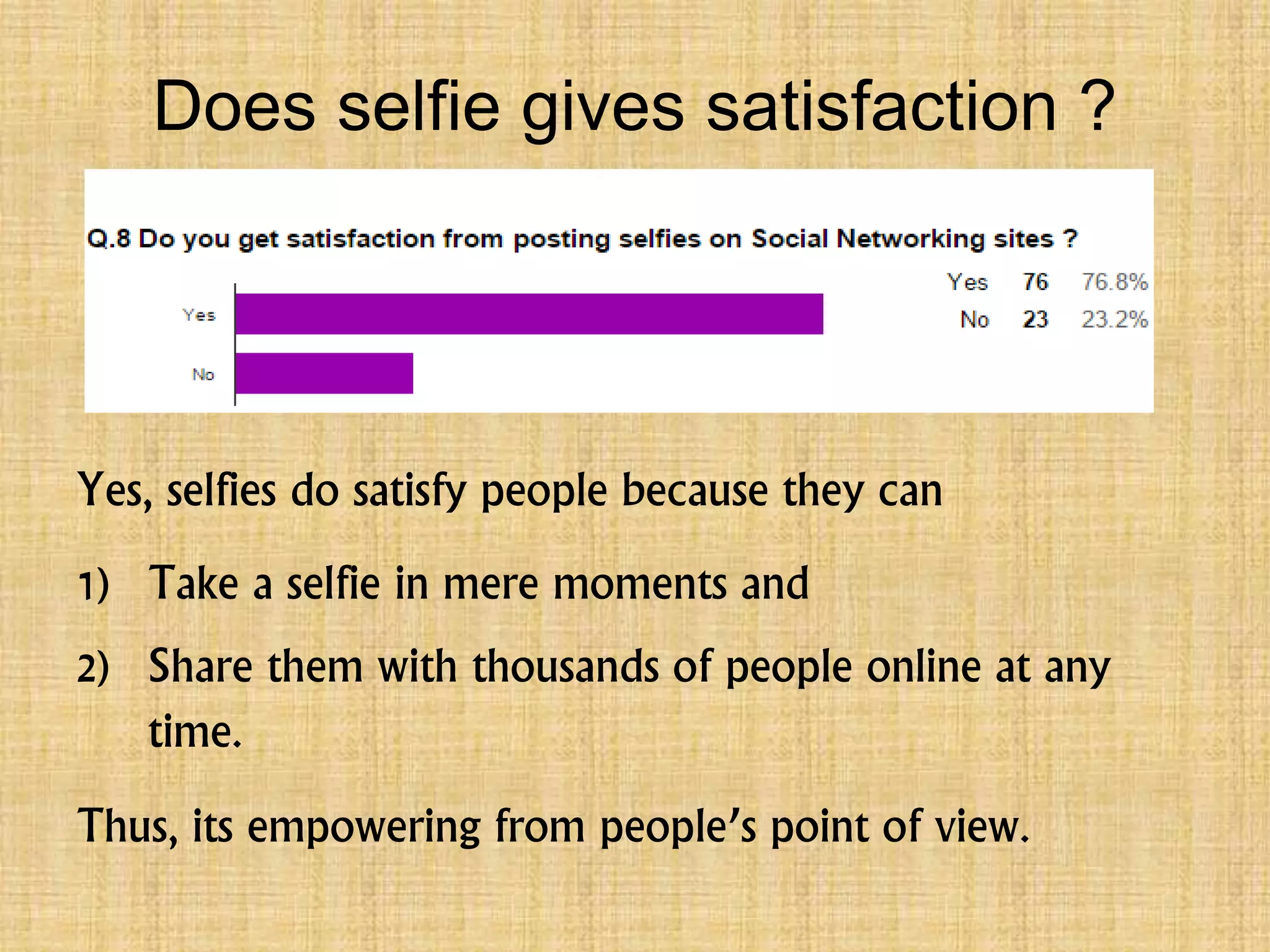 Psychology of selfie | PPTX
