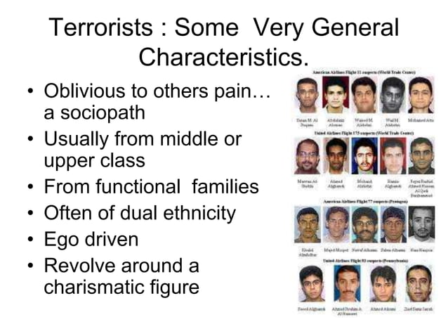 Psychology of terrorism[1] | PPT