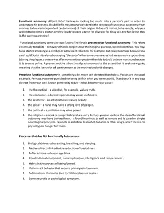 Allport Personality theory #Suprerna | DOCX | Parenting Children Aged 4 ...