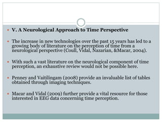 Psychology of time | PPTX