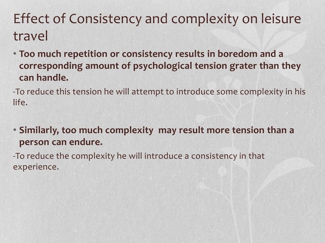 Psychology of travel: Motivation of travel | PPTX