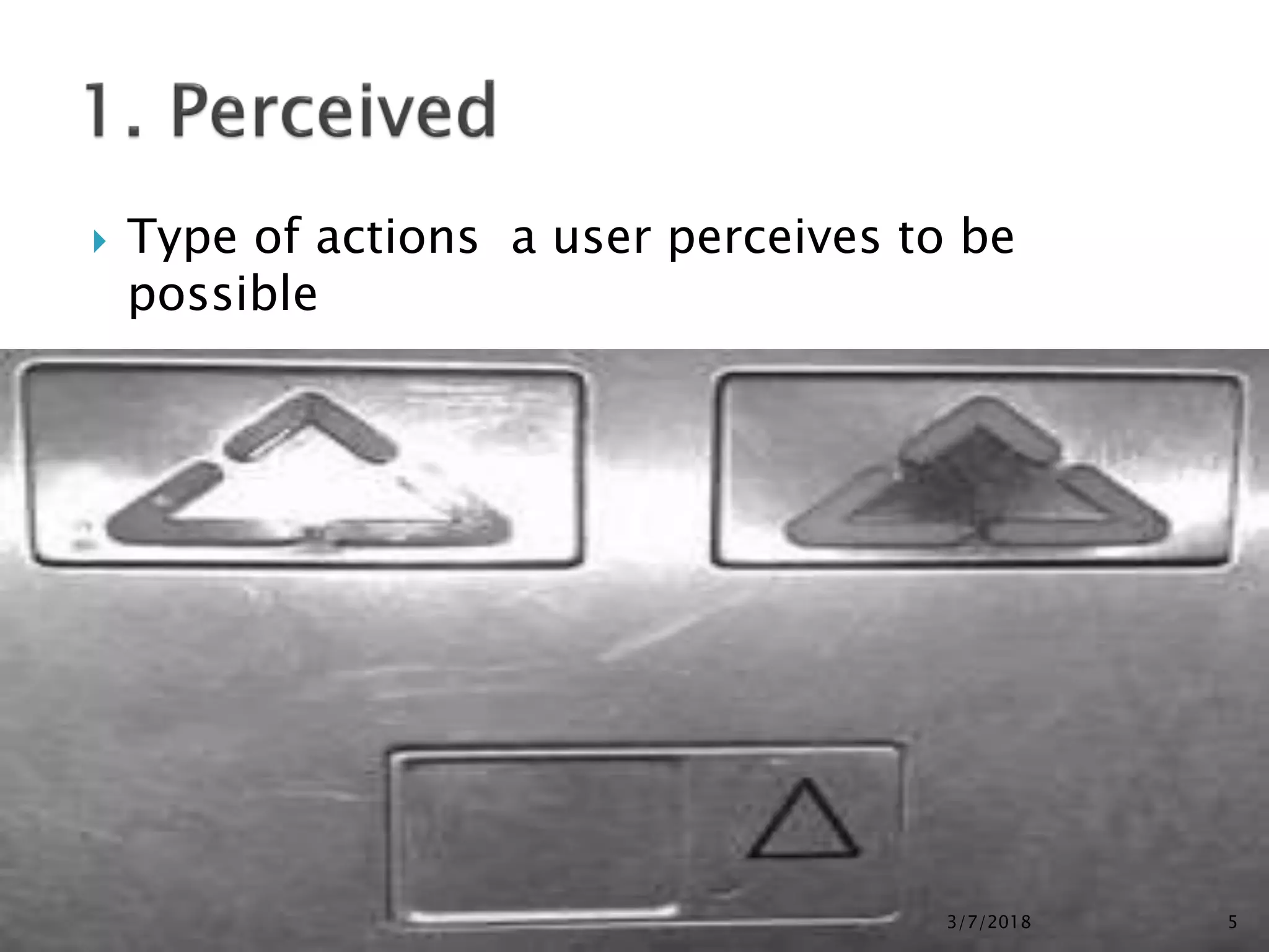 Psychology of usable things | PPTX