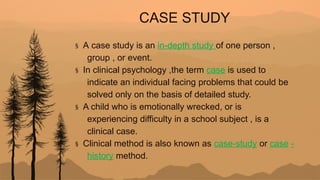 Case study method,different types of case study ppt.doc