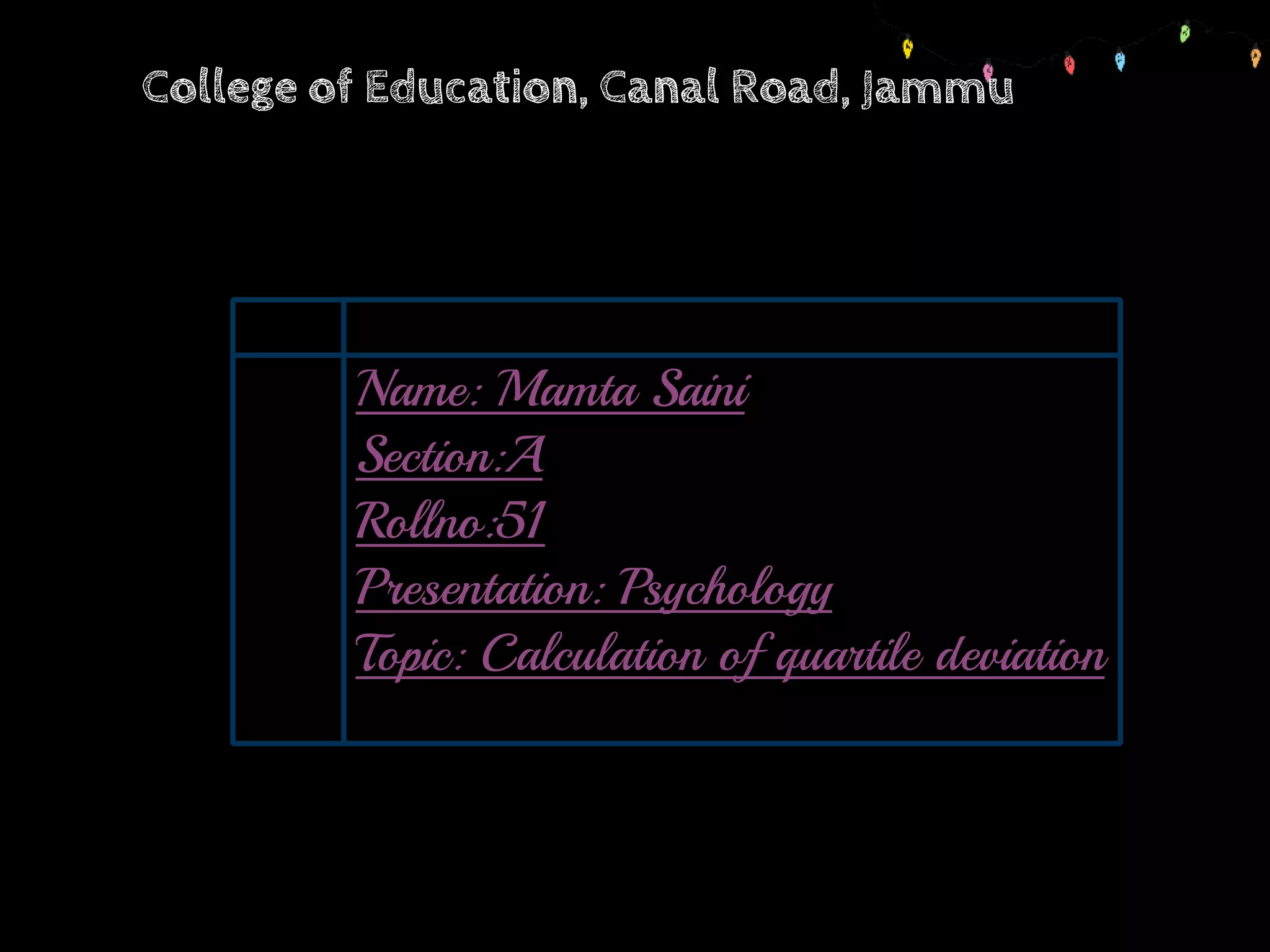 Quartile Deviation Pdf 5155