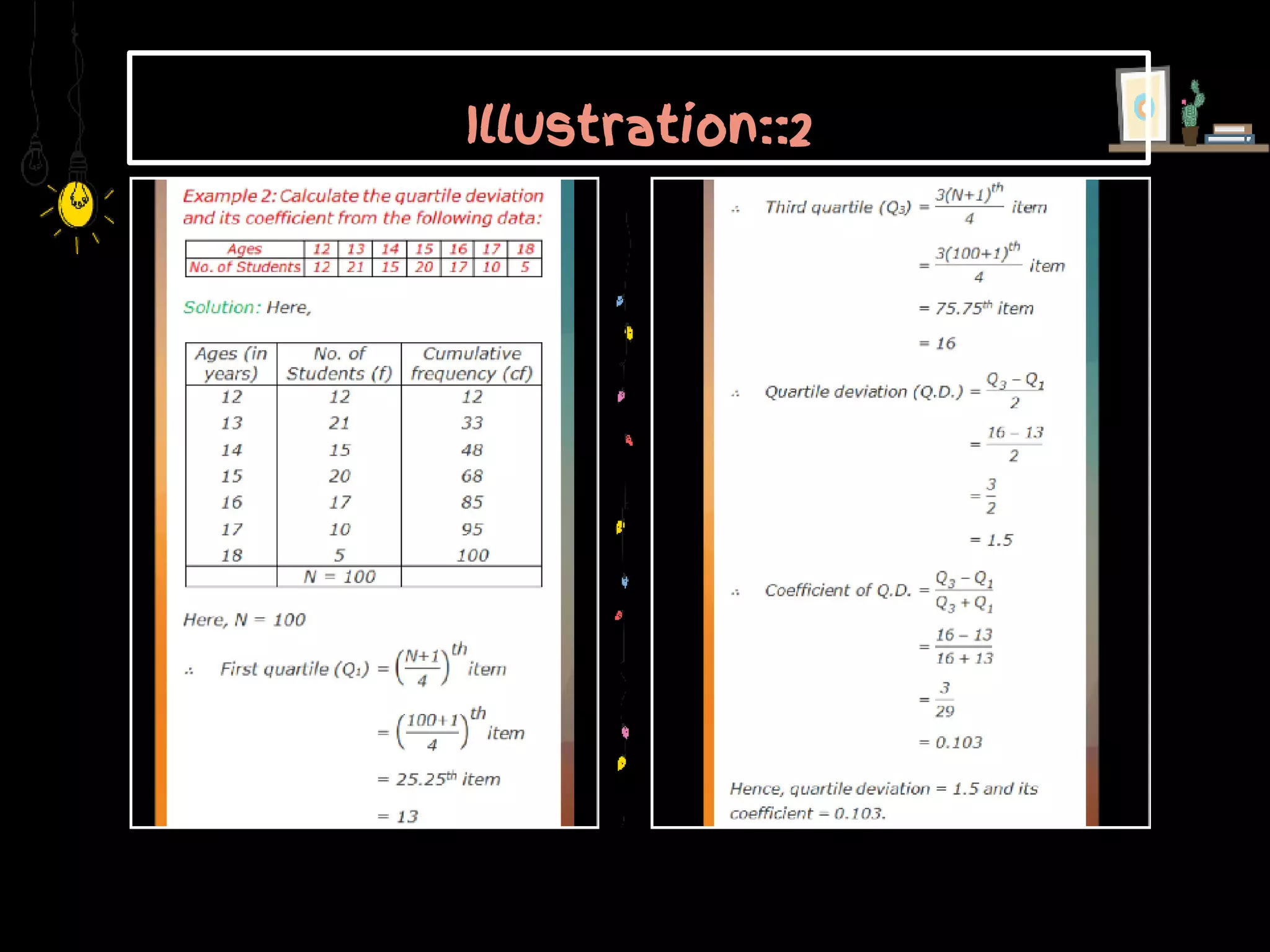 Quartile Deviation Pdf Physics Science