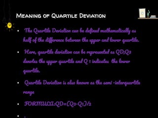 Quartile Deviation | PDF