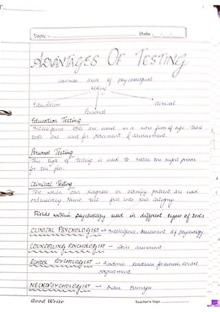 Psychology Practical File for class 12 . pdf | PDF