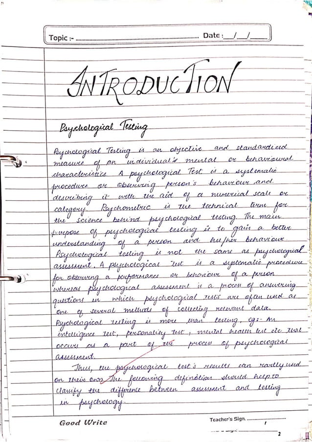 Psychology Practical File for class 12 . pdf | PDF