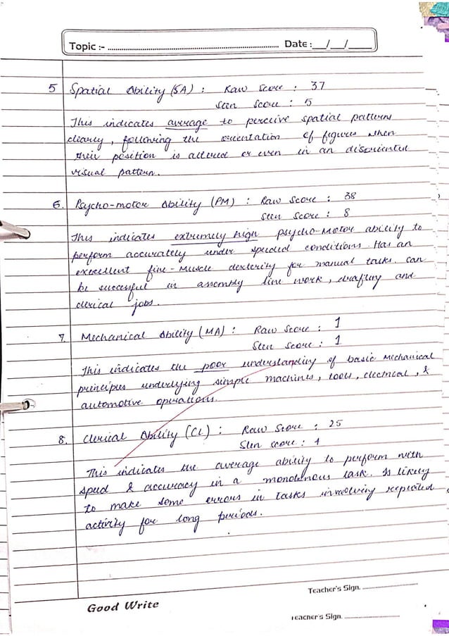 Psychology Practical File for class 12 . pdf | PDF