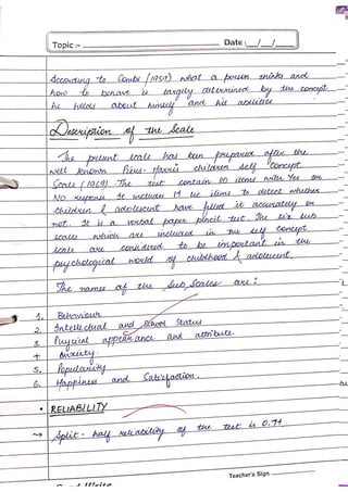 Psychology Practical File for class 12 . pdf | PDF