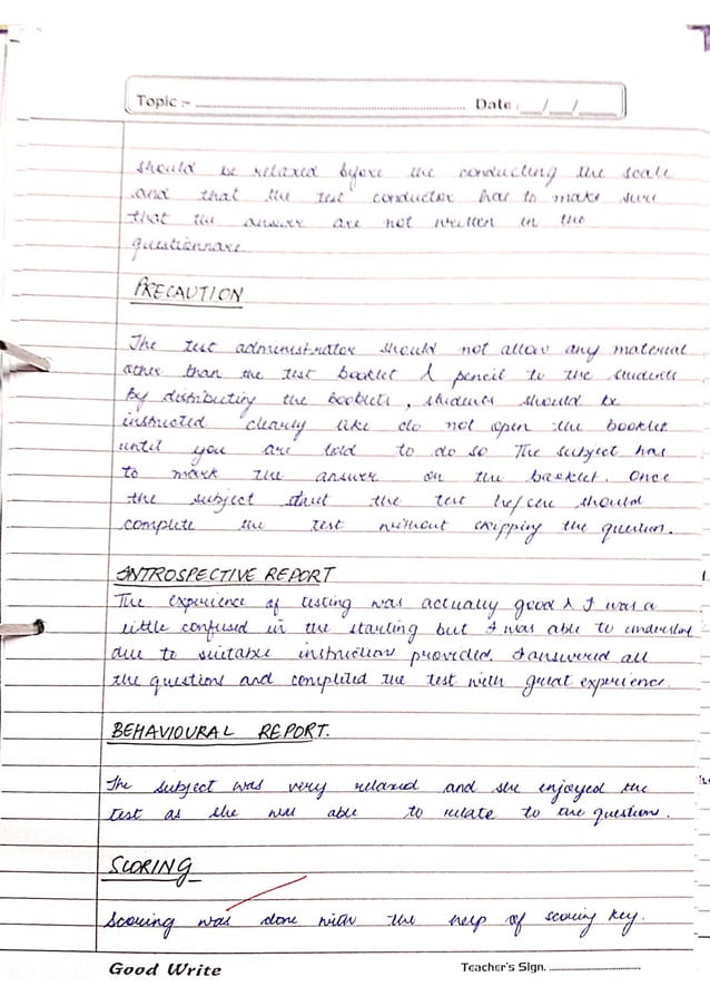 Psychology Practical File for class 12 . pdf | PDF