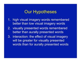 Psychology presentation | PDF