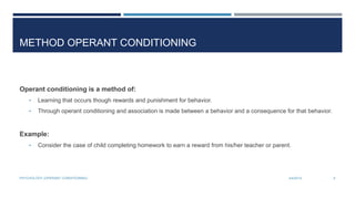 Operand Conditioning | PPT
