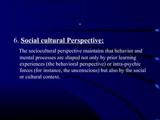 Introdustion to Psychology | PPT