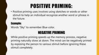 Memory and Types - Psychology | PPTX