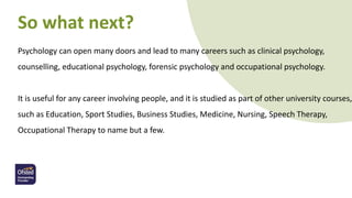 Psychology presentation | PPTX