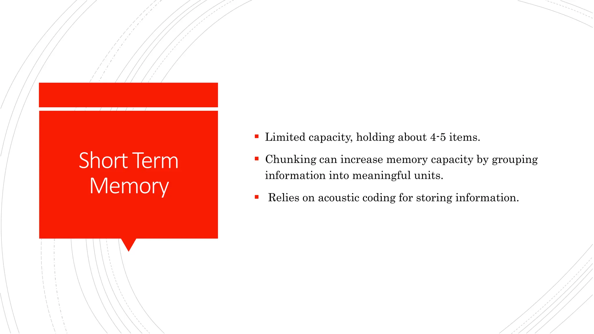 Memory, Its Components, Its Types, Seven Sins of Memory, Strategies to ...