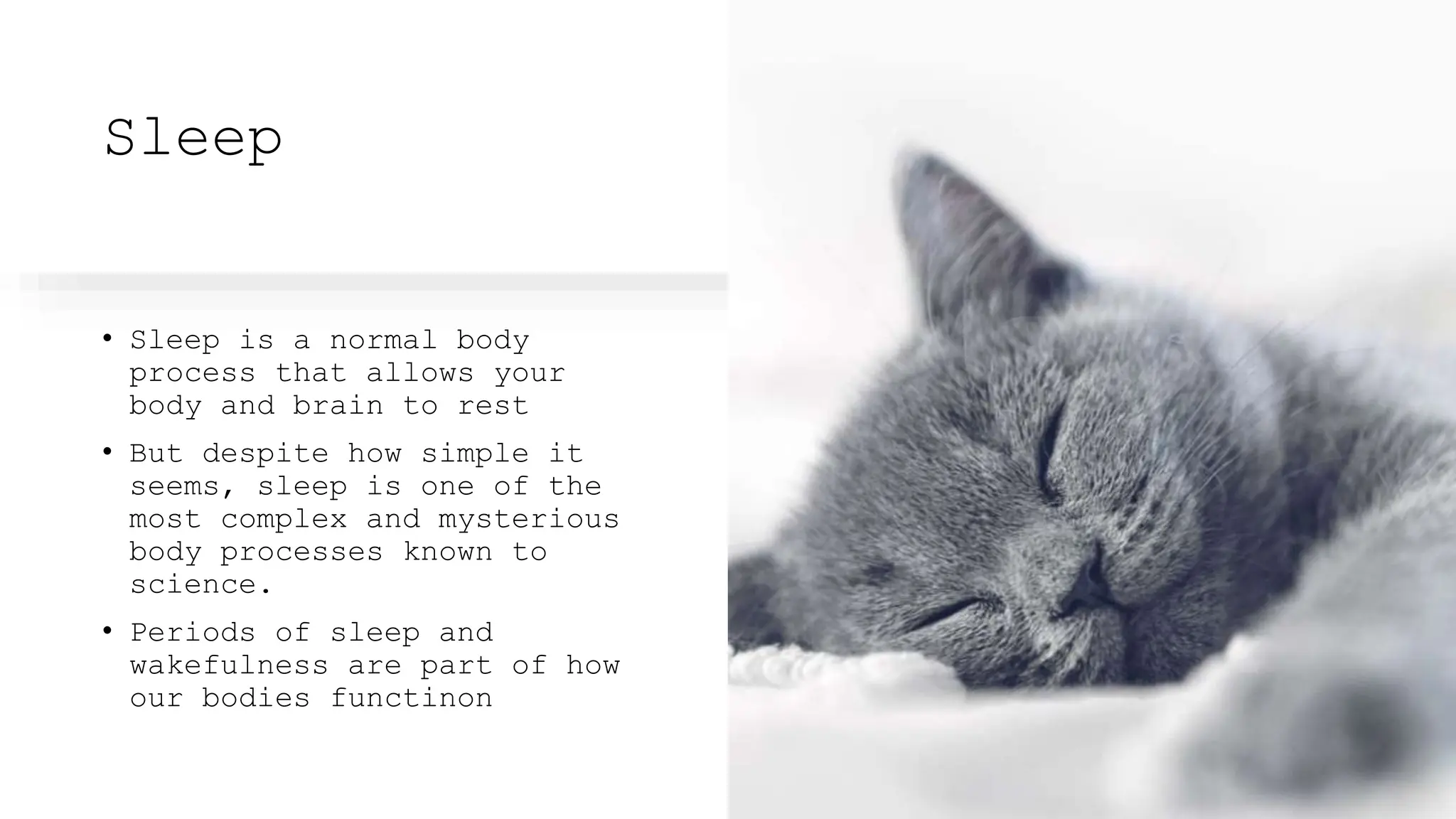 Normal sleep and types of REM and NREM sleep | PPTX