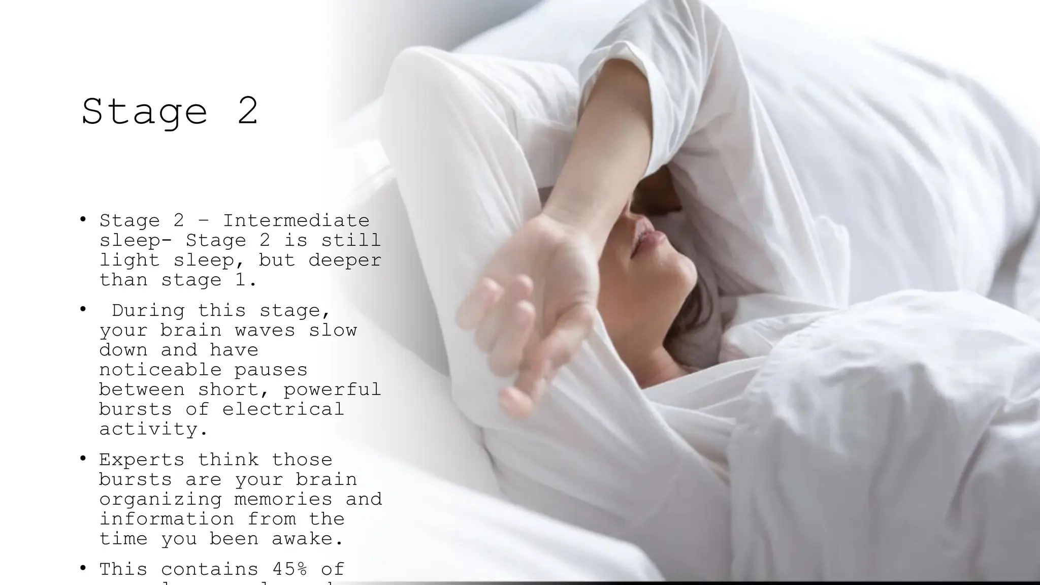 Normal sleep and types of REM and NREM sleep | PPTX