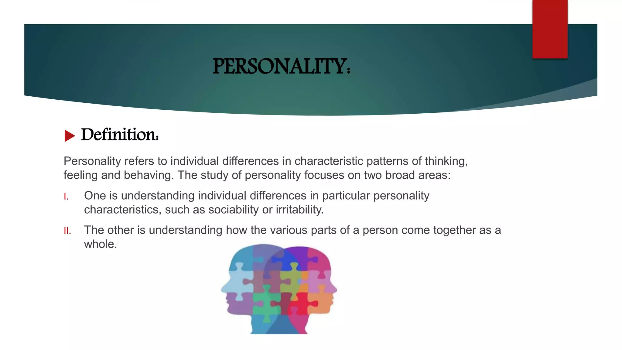 Personality in psychology | PPT