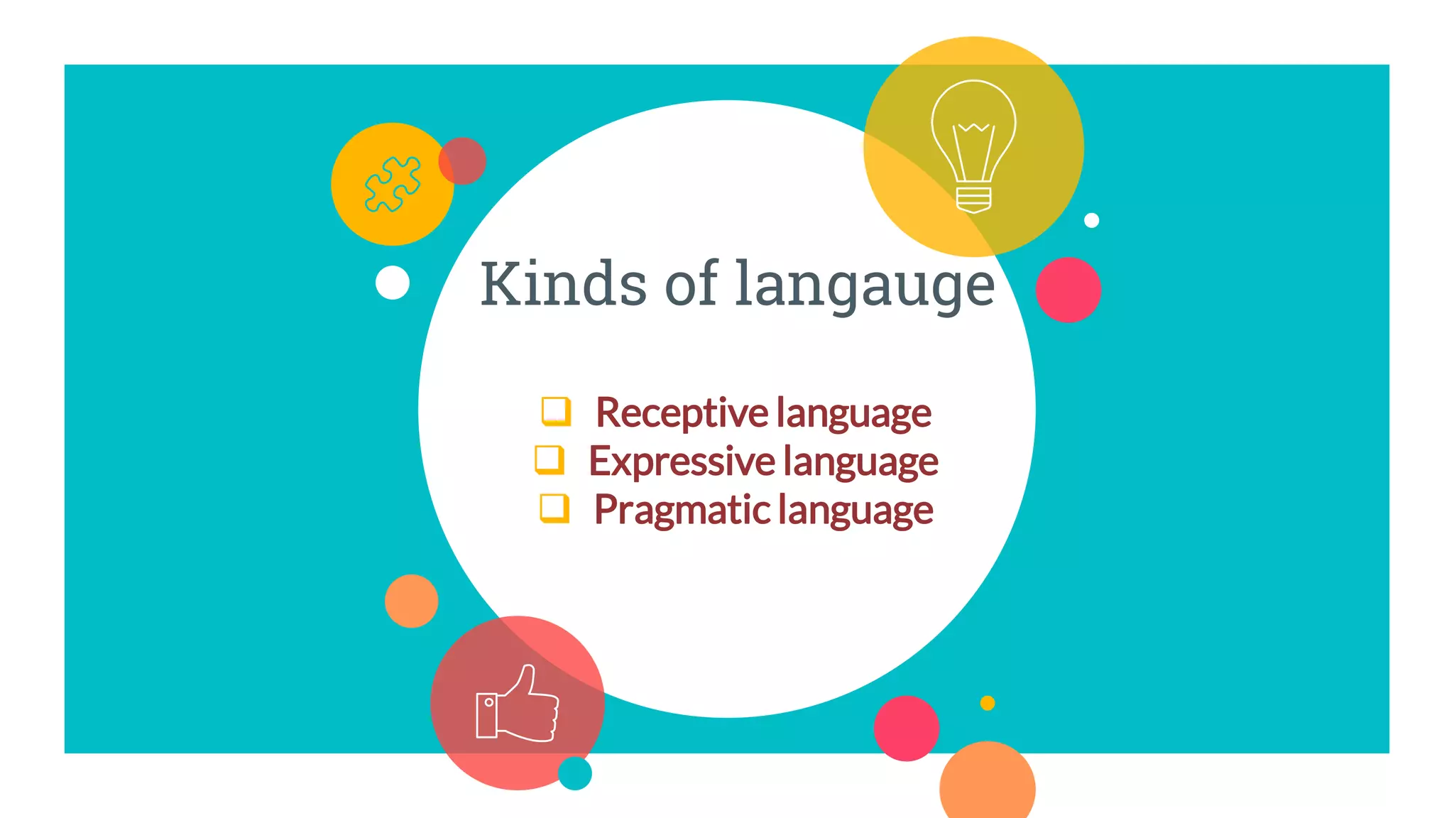 Psychology of language and thoughts | PPTX