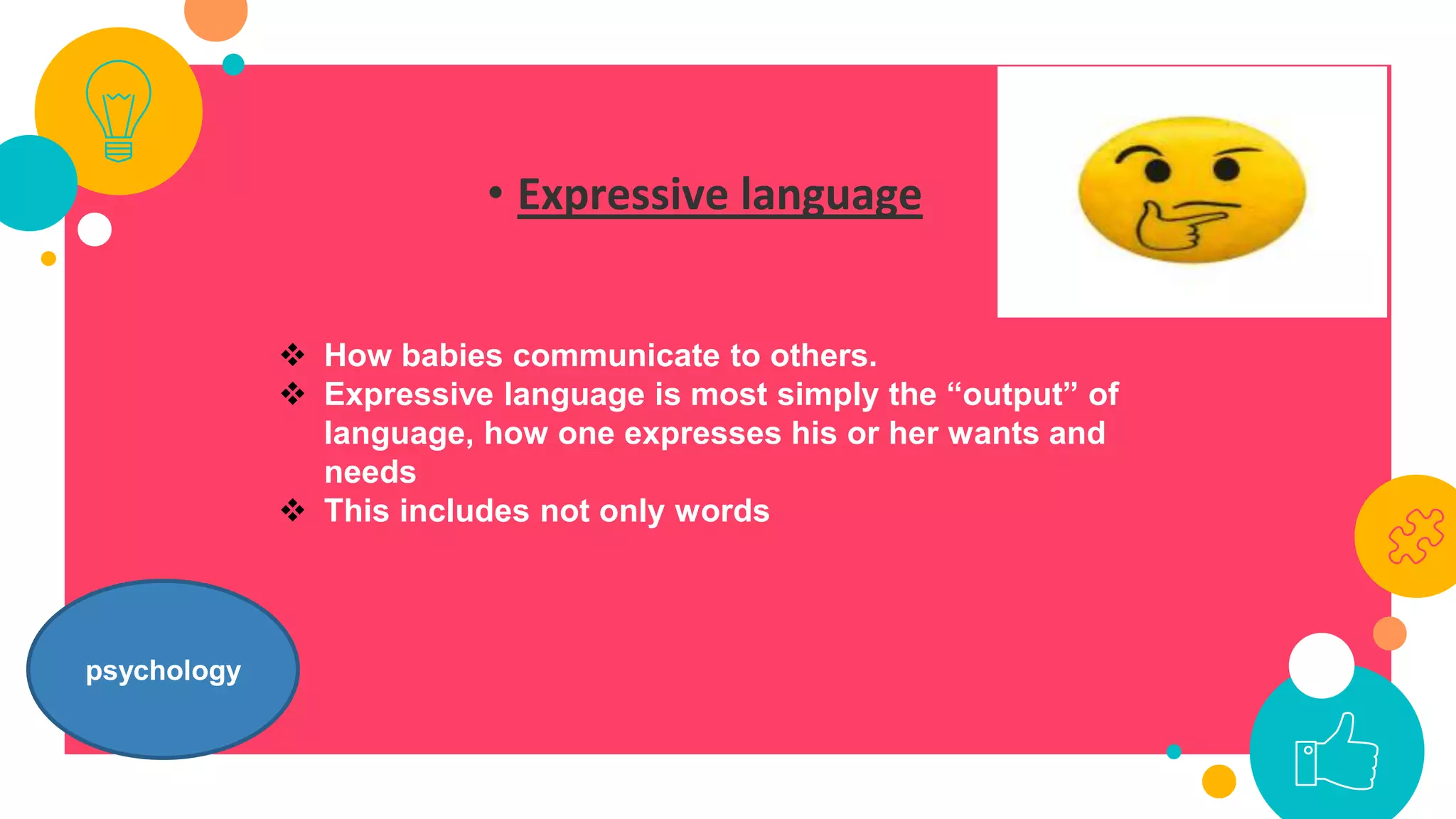 Psychology of language and thoughts | PPTX