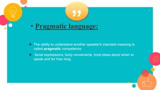 Psychology of language and thoughts | PPTX