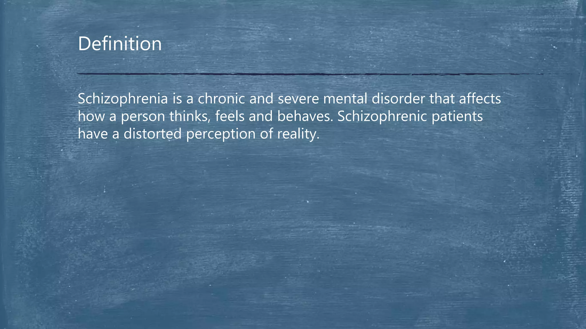 Schizophrenia Disease | PPTX | Brain and Nervous System Disorders ...