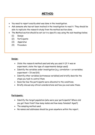 Psychology report template | PDF