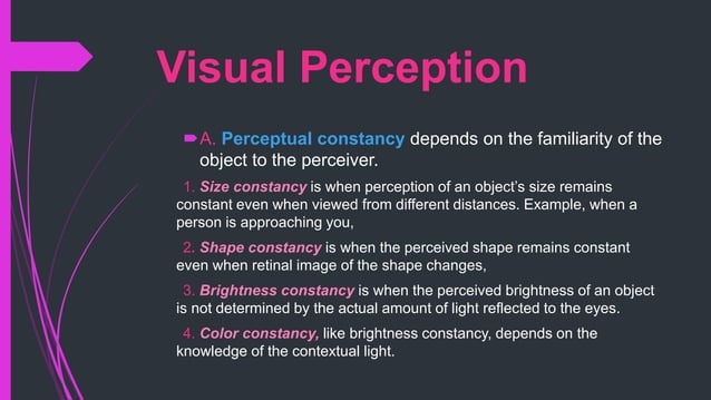 Psychology (sensation and perception) | PPTX