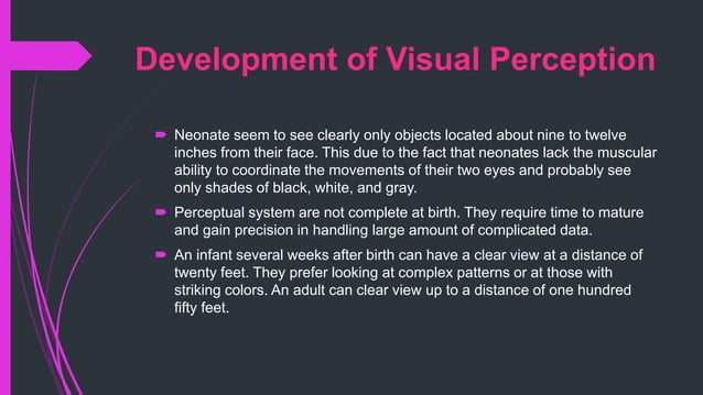 Psychology (sensation and perception) | PPTX