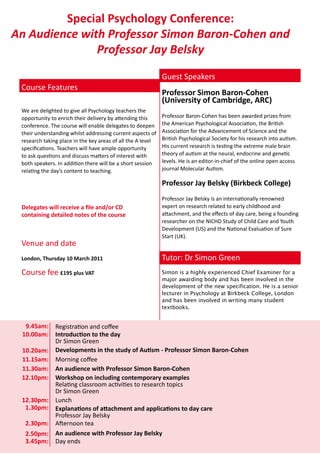 Psychology teacher | PDF