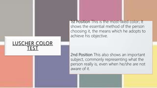 Psychology test and its types | PPT