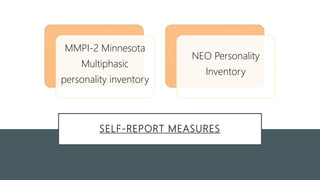 Psychology test and its types | PPTX