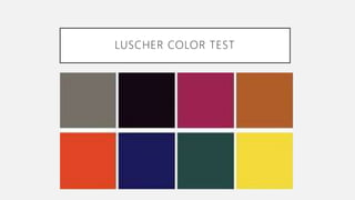 Psychology test and its types | PPT