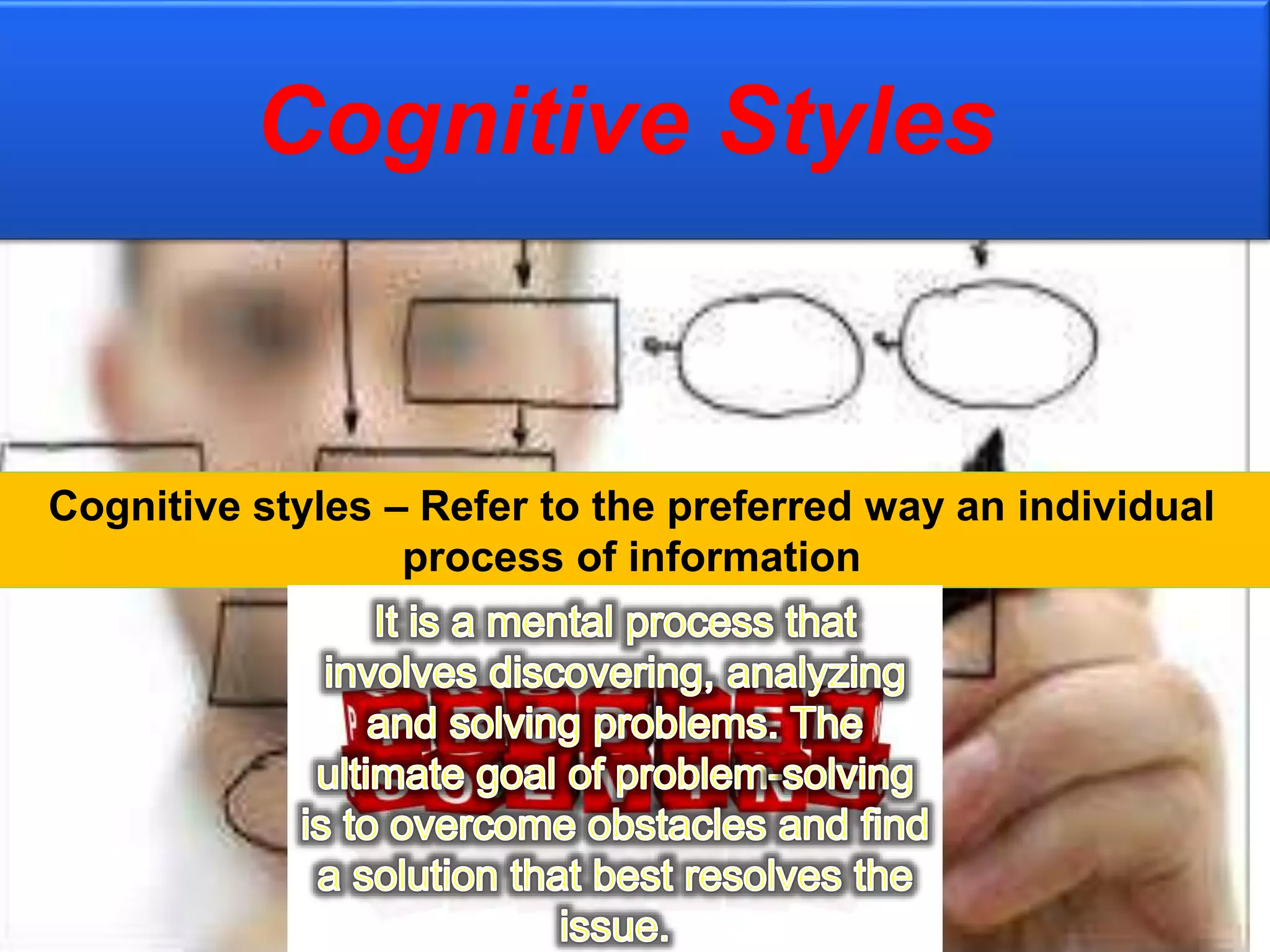 Culture,Cognitive Styles and Problem Solving | PPTX