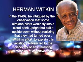 Culture,Cognitive Styles and Problem Solving | PPTX