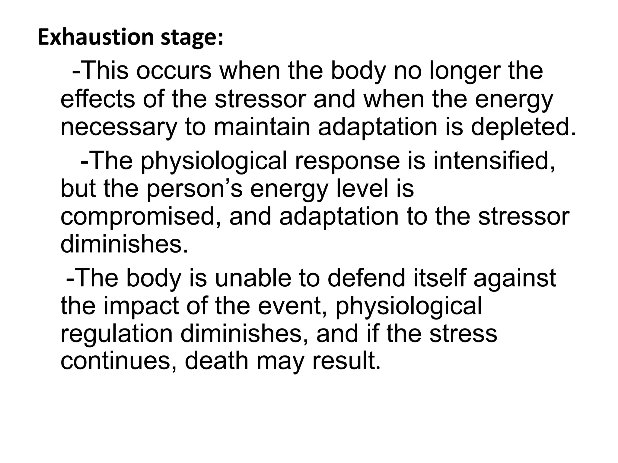 Psychology unit iv -stress | PPTX